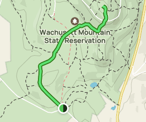 Mount Wachusett via Stage Coach, Harrington, and Mountain House Trail ...