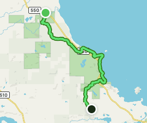 North Country Trail: Little Garlic River to Noquemanon Forestville ...