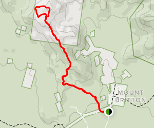 Mount Britton Townsite to Mining Fields via Cemetery - Queensland ...