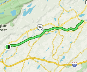 Paulinskill Valley Trail: Hainesburg to Marksboro: 41 Reviews, Map ...