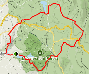 Ridgegate Reservoir, Shining Tor, Walker Barn and Tegg's Nose Circular ...