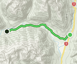 Nina Valley Track: SH7 Car Park to Nina Hut | Map, Guide - West Coast ...