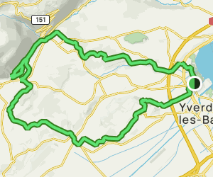 Yverdon-les-Bains - Vuiteboeuf - Baulmes: 3 Reviews, Map - Vaud ...