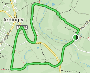 Ardingly and Berry Lane Circular : 99 Photos - Sussex de l'Ouest ...