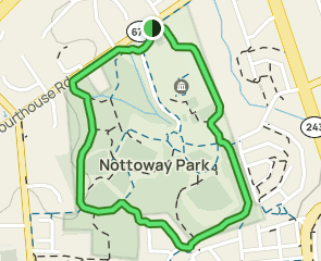 Nottoway Park Outer Loop and Fitness Trail, Virginia - 384 Reviews, Map ...