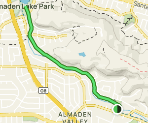 Los Alamitos Calero Creek Trail: Pfeiffer Park to Almaden Lake: 625 ...