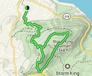 Storm King Mountain via Stowell, Blue Bird, and Butter Hill Trail: 250 ...
