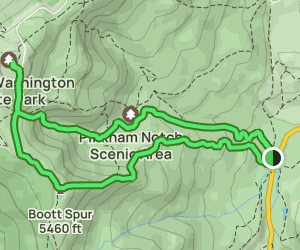 Mount Washington via Tuckerman Ravine, Davis Path, and Boott Spur Trail ...