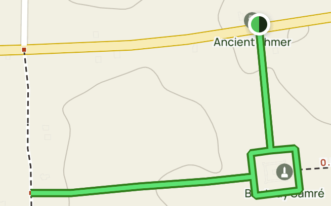 Banteay Srei Map