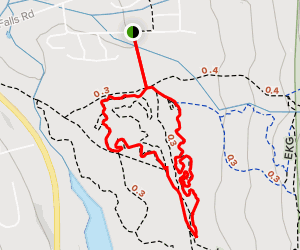 The Knot, Powerline to Sidehill, and Sticks and Stones Trail Loop - New ...