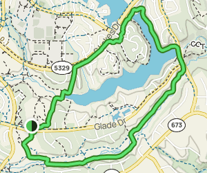 Lake Audubon Loop via Turquoise Trail: 191 Reviews, Map - Virginia ...