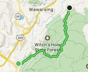 Smiley Carriageway to Upper and Lower Mine Hole Trail, New York - 16 ...