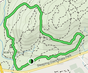Sleeping Giant Red, Hexagon, and Nature Trail Loop | Map, Guide ...