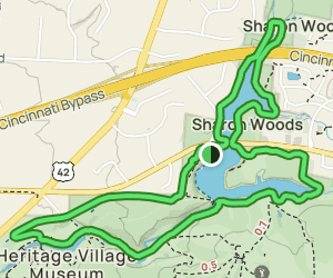 Sharon Woods Lake Trail to Gorge Trail Loop: 1.874 foto's - Ohio ...