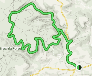 Brechfa Forest Circular: 13 Reviews, Map - Carmarthenshire, Wales ...