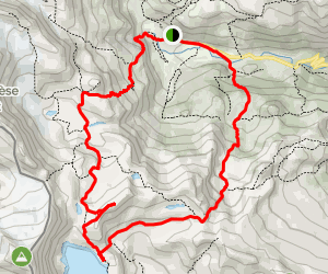 Pian della Mussa - Cresta del Fort - Lago della Rossa | Map, Guide ...