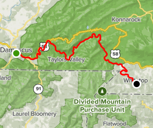 Virginia Creeper Trail: Damascus to Whitetop - Virginia | AllTrails