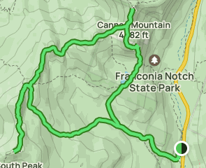 Kinsmans, Cannon Balls, and Cannon Mountain via Basin Trailhead, New ...