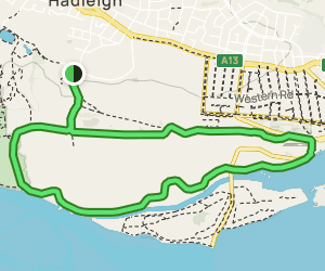 Hadleigh Castle and Leigh Station Circular: 23 Reviews, Map - Essex ...