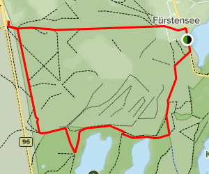 Fürstensee - Keetzseen - Forsthaus Strelitz | Map, Guide - Mecklenburg ...