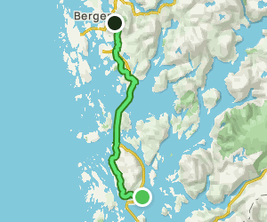 På sykkel fra Leirvik til Bergen: 1 Reviews, Map - Vestland, Norway ...