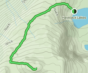 Haystack Lakes to Haystack Mountain Trail: 1 Reviews, Map - British ...