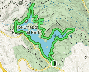 Lake Chabot: West Shore, Bass Cove, Columbine, Honker Bay, East Shore ...