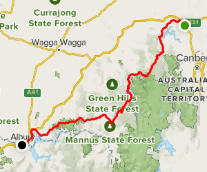 Hume and Hovell Walking Track: Full Route | Map, Guide - New South ...