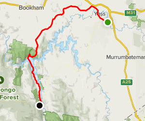 Hume and Hovell Walking Track: Cooma Cottage - Fitzpatrick Trackhead ...