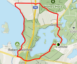 Pinnow - Raben Steinfeld - Görslow - Godern | Map, Guide - Mecklenburg ...