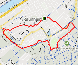 Bahnhof Raunheim - Martin-Niemöller-Anlage - Wildgehege - Hesse ...