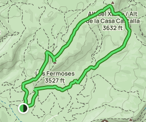 Alto de la Casa Castalla - Las Hermosas, 22 Fotos - Alicante, Spanien ...