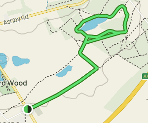 Willesley Woods from Oakthorpe: 11 Reviews, Map - Derbyshire, England ...