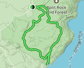 Lewis Clearing Bay, Barn Rock, Cross Over, and Garys Elbow Trail Loop ...