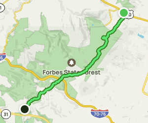 Laurel Highlands Hiking Trail: US Route 30 to PA Route 31: 56 Reviews ...