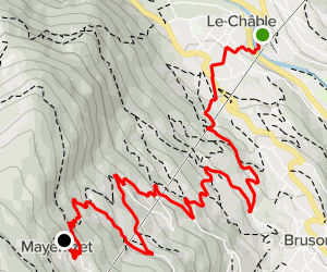 Le Châble - Mayentzet | Map, Guide - Valais, Switzerland | AllTrails