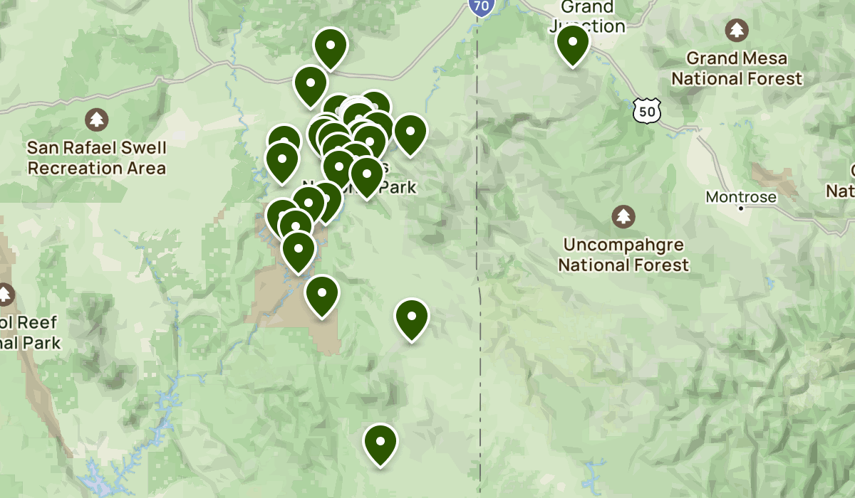 Moab Area | List | AllTrails
