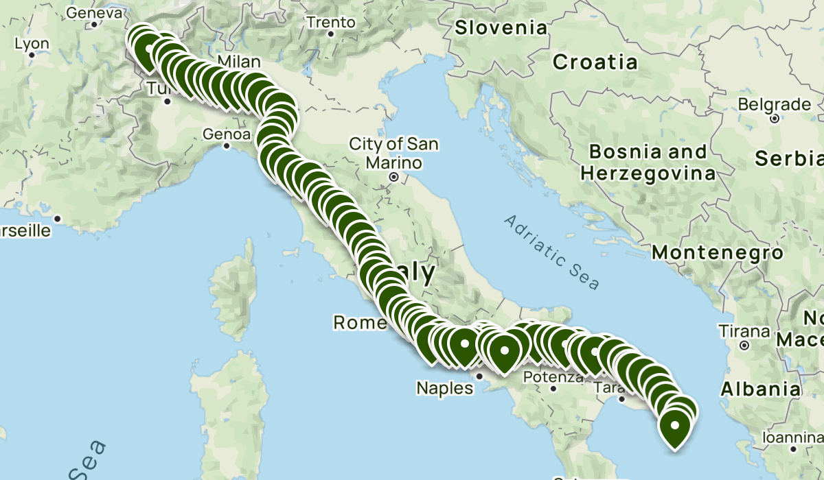 Via Francigena Italia | List | AllTrails