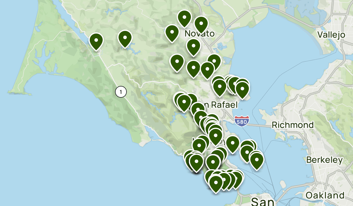 Marin County Top Trails | List | AllTrails