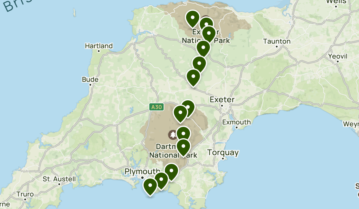 Two Moors Way | List | AllTrails
