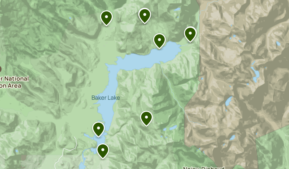 Baker Lake Area | List | AllTrails