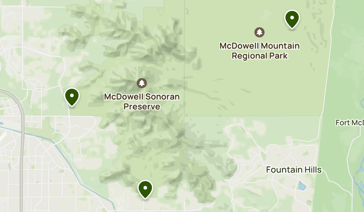 McDowell trails | List | AllTrails
