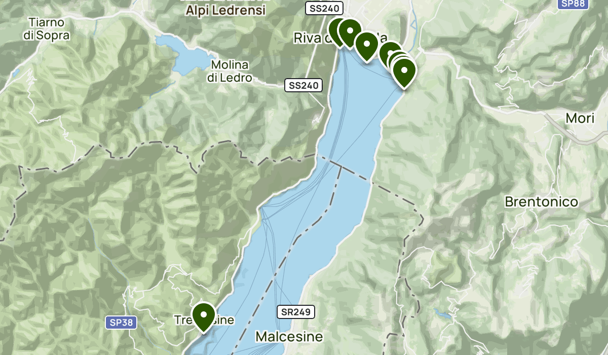 Gardasee Maps Ab An Den Gardasee – TOP – NORD FORMAT