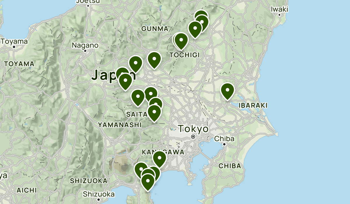 Mountain Passes (Touge/Tōge/峠) of Kantō, Japan | List | AllTrails