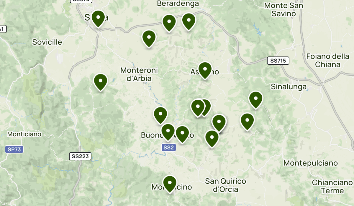 Crete Senesi | List | AllTrails