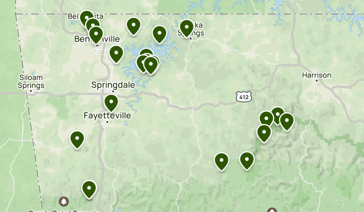 Northwest Arkansas Hikes and Trails | List | AllTrails