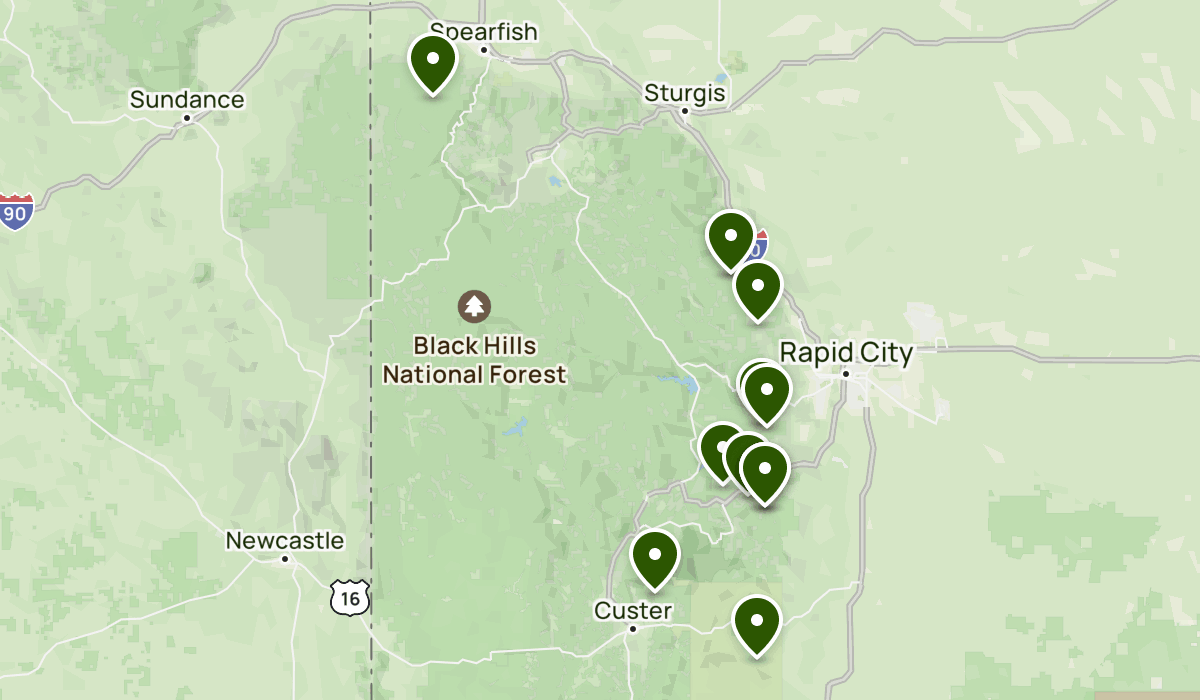 Rapid city, SD hiking trails | List | AllTrails