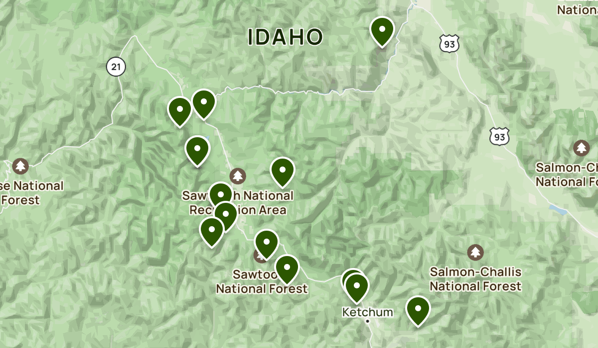 Sawtooth national forest hikes | List | AllTrails