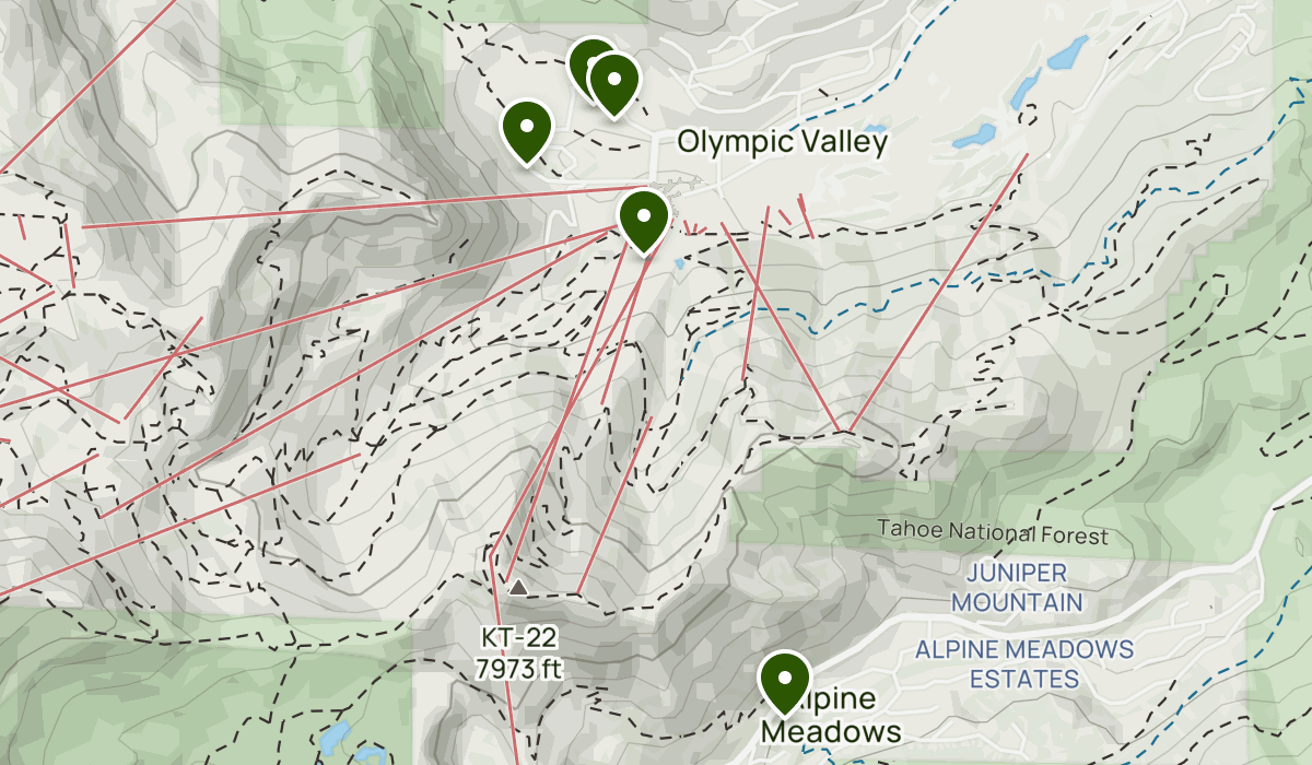 Squaw Valley / Tahoe | List | AllTrails