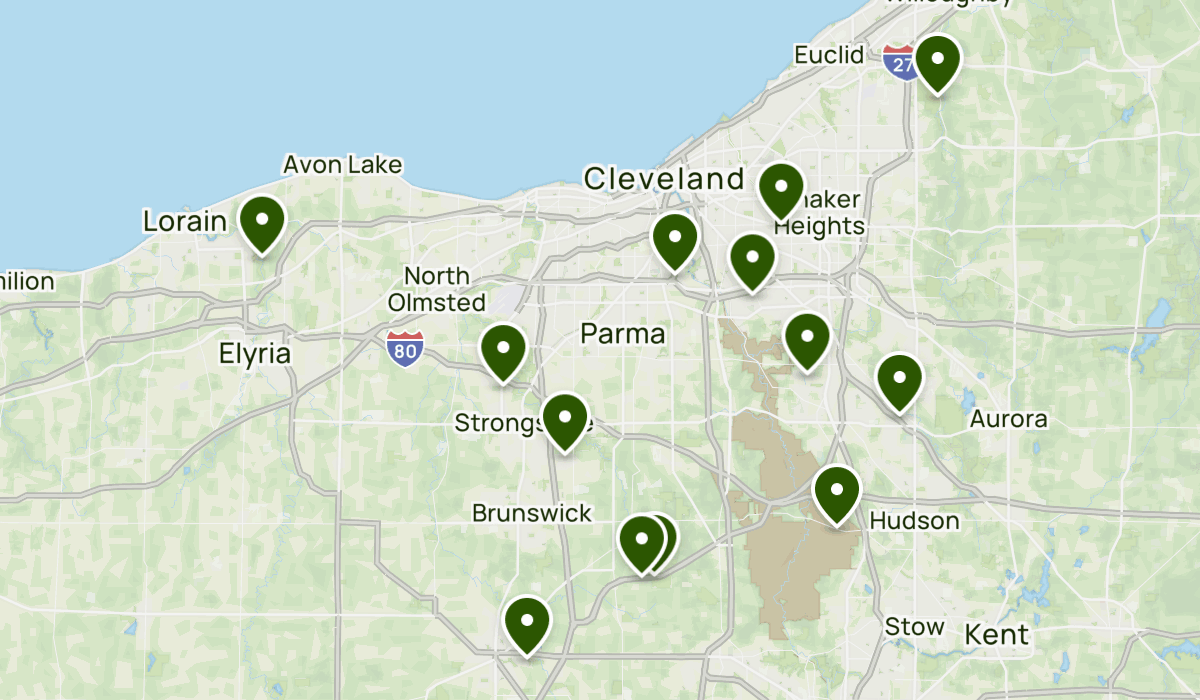 Cleveland mountain bike trails | List | AllTrails